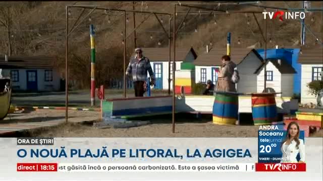 O nouă plajă pe litoralul românesc. După lucrările de înnisipare, plaja ...