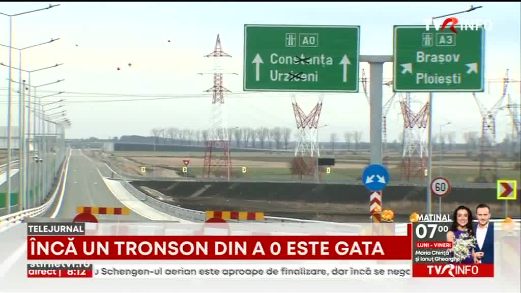 Șoferii pot circula de astăzi pe încă un tronson din Autostrada Capitalei, între DN5 și DN6 ...