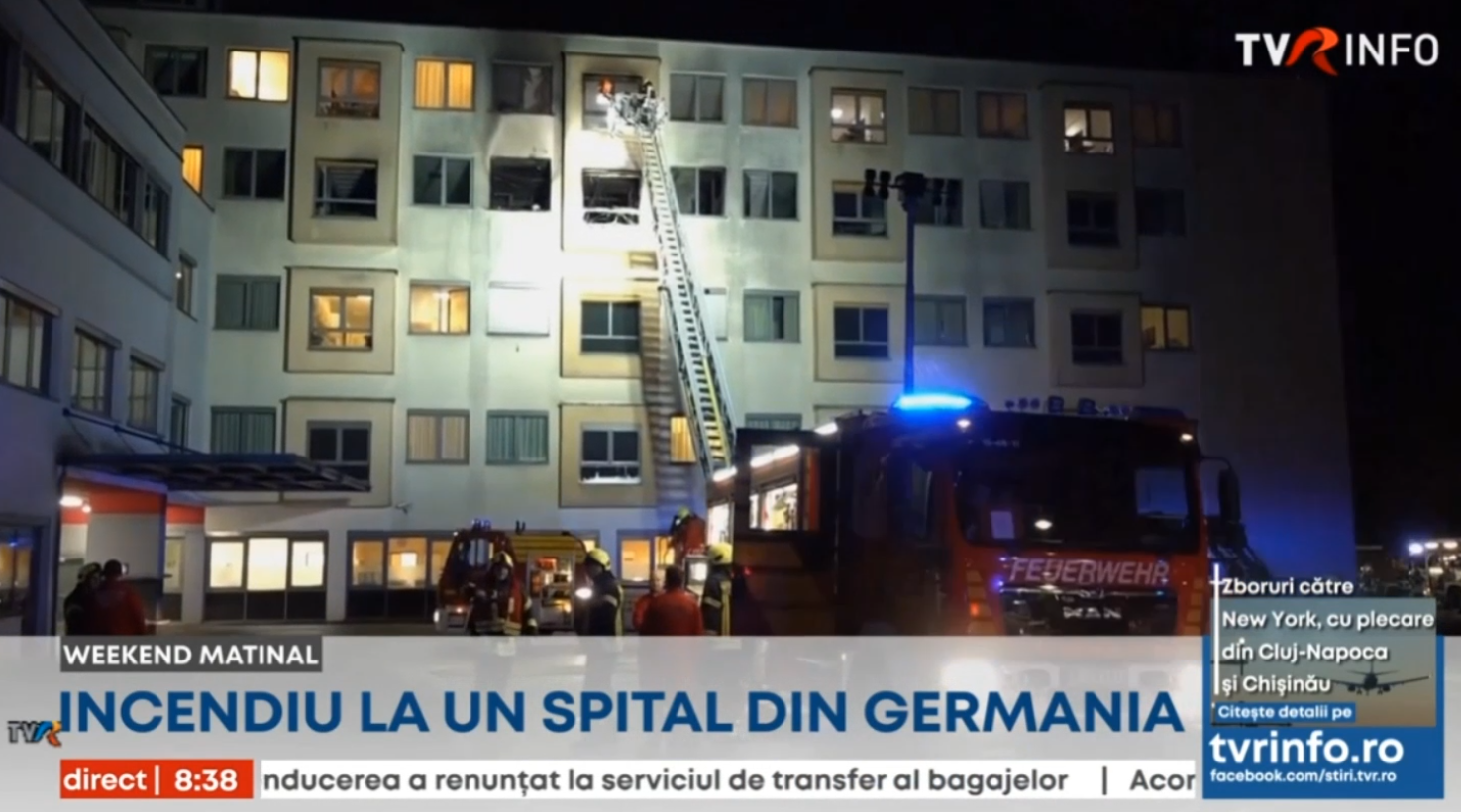 Incendiu la un spital din Germania. Patru oameni au murit | Site-ul de ...