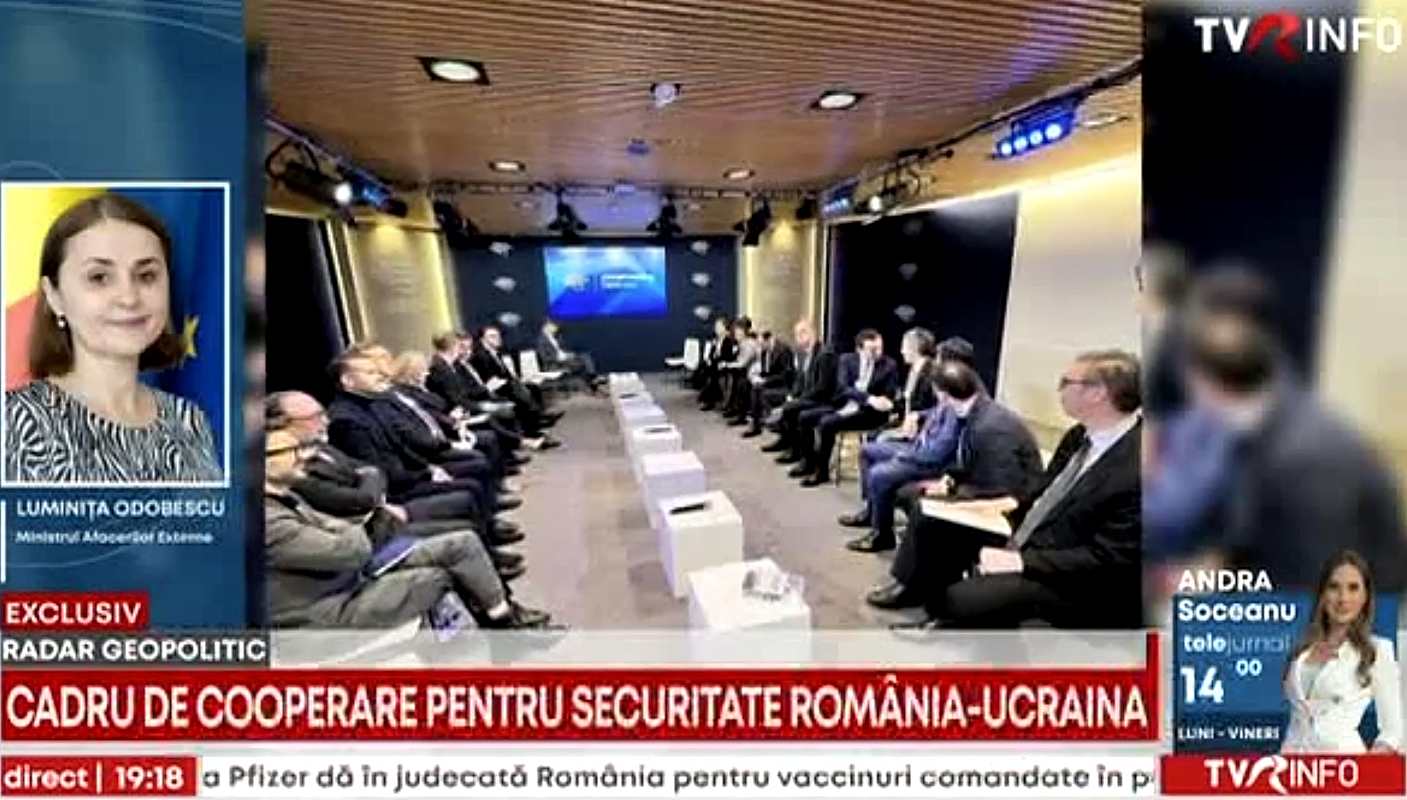 Luminița Odobescu, ministrul de Externe al României, în exclusivitate la TVR INFO: Se discută un ...