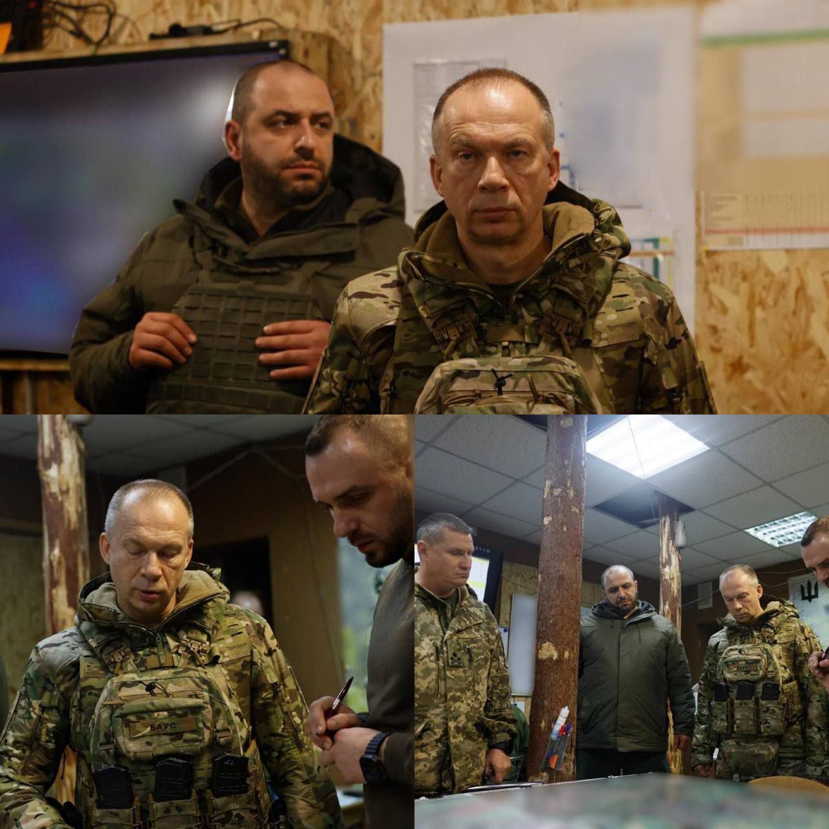 Război în Ucraina | Sîrski și Umerov au vizitat linia frontului și au ...