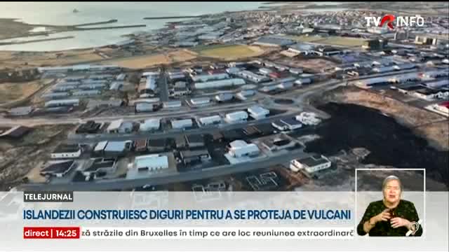 Islandezii construiesc diguri de mărimea unor clădiri cu trei etaje ...