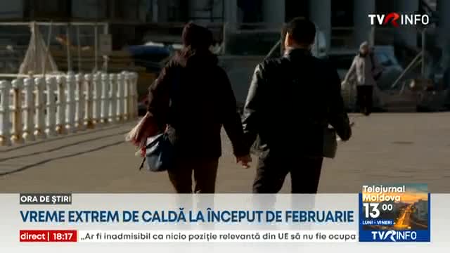 Masa de aer cald din Africa a ridicat temperaturile cu mai mult de 10 ...