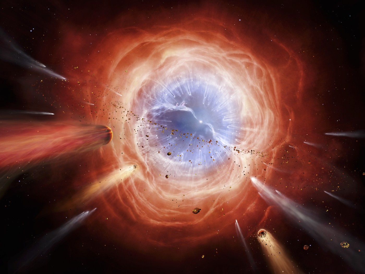 Oamenii de ştiinţă au descoperit cel mai strălucitor obiect cosmic din ...