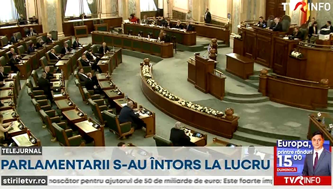 Parlamentarii s-au întors la lucru, în penultima sesiune cu actuala ...