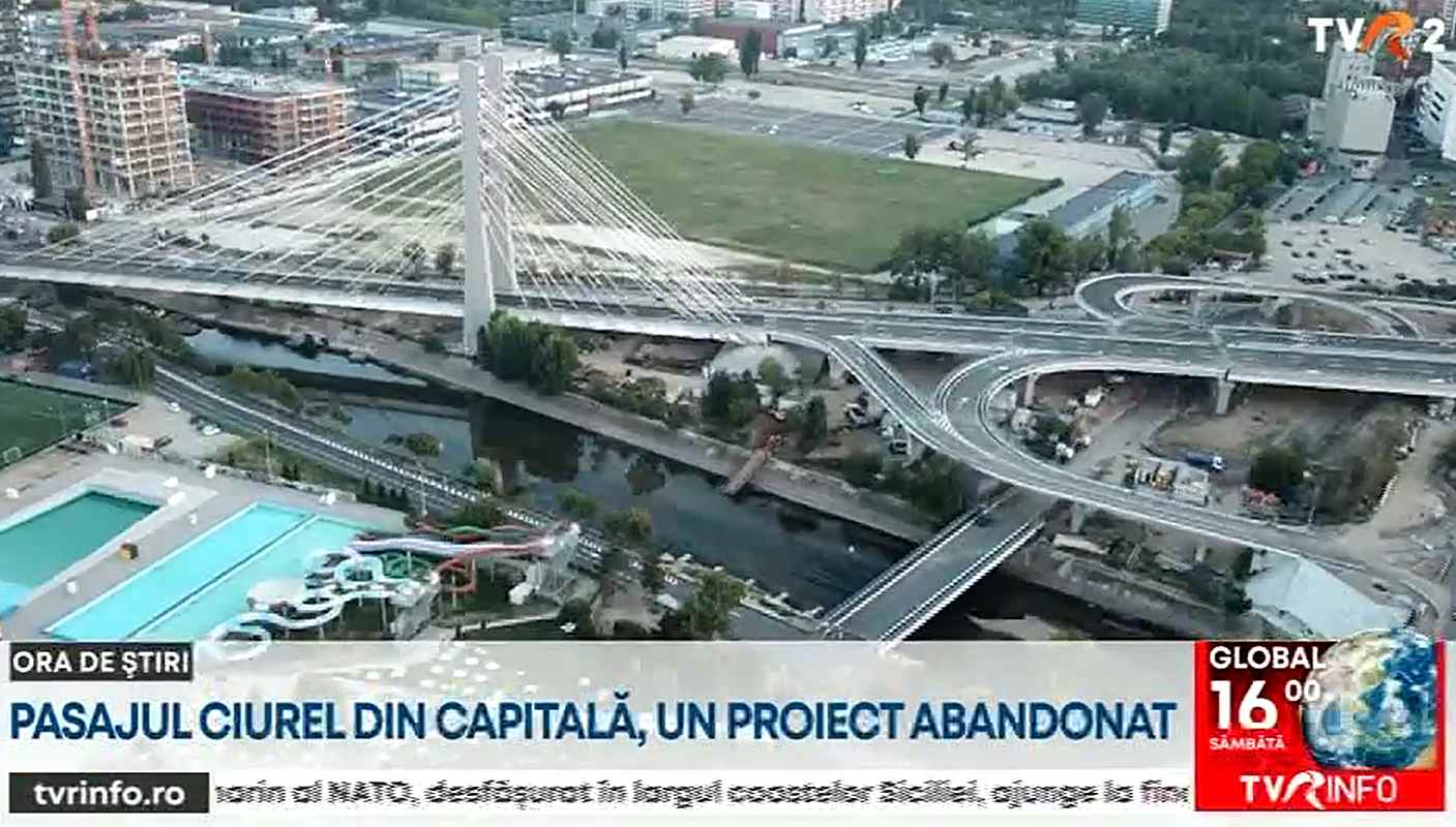 Pasajul Ciurel, cel mai scump ”viraj la stânga”, un proiect abandonat ...