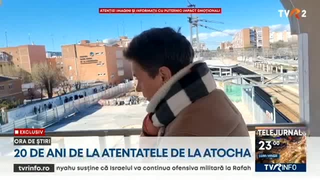 EXCLUSIV 20 de ani de la atentatele de la Atocha, Spania. Violeta Huci ...