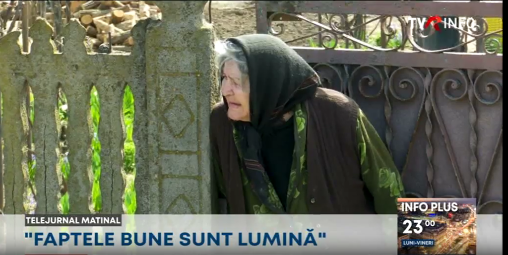 ”Faptele bune sunt lumină”. Sprijin pentru mamaie Lucica, o ...