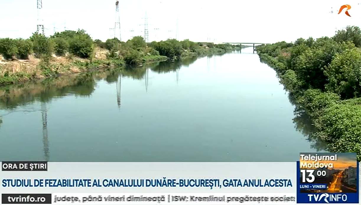 Canalul Dunăre – București: Studiul de fezabilitate, gata anul acesta ...