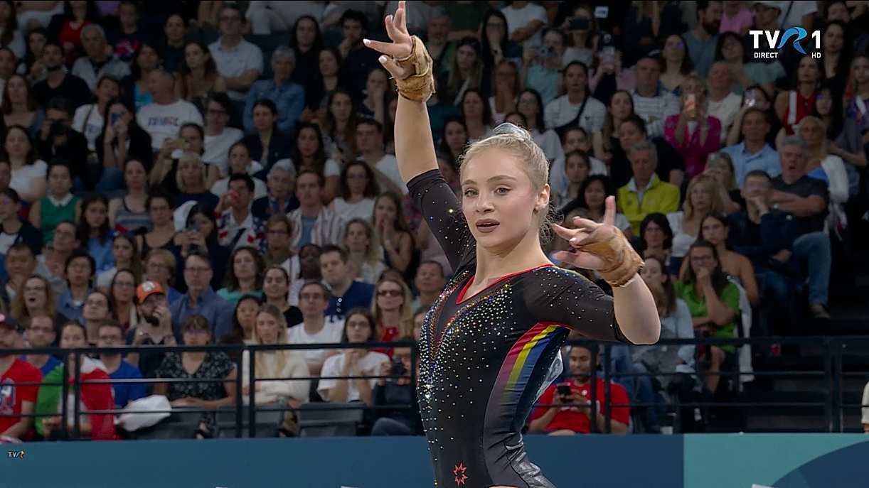 JO 2024 – Gimnastică artistică: Sabrina Maneca Voinea are cele mai mari ...