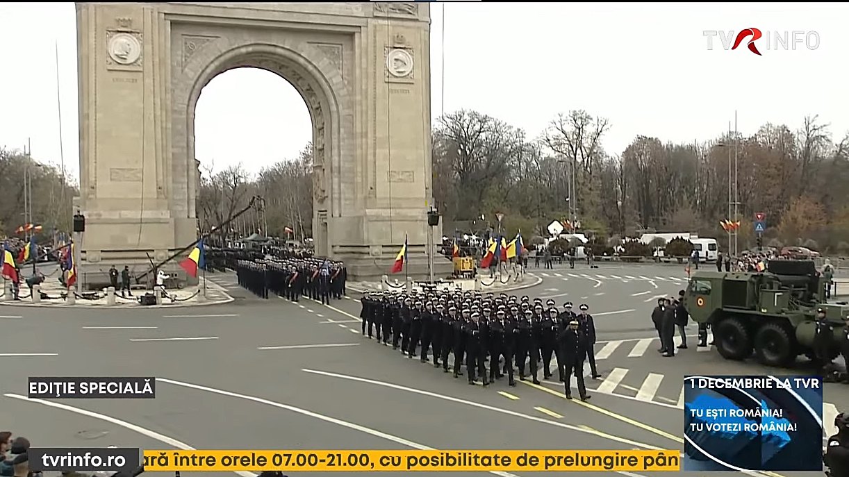 Record de audiență la parada de 1 Decembrie, transmisă în direct de TVR, broadcaster oficial ...