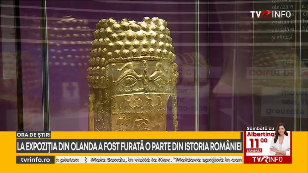 Jaf la un muzeu din Olanda. Au fost furate piese din tezaurul dacic ...