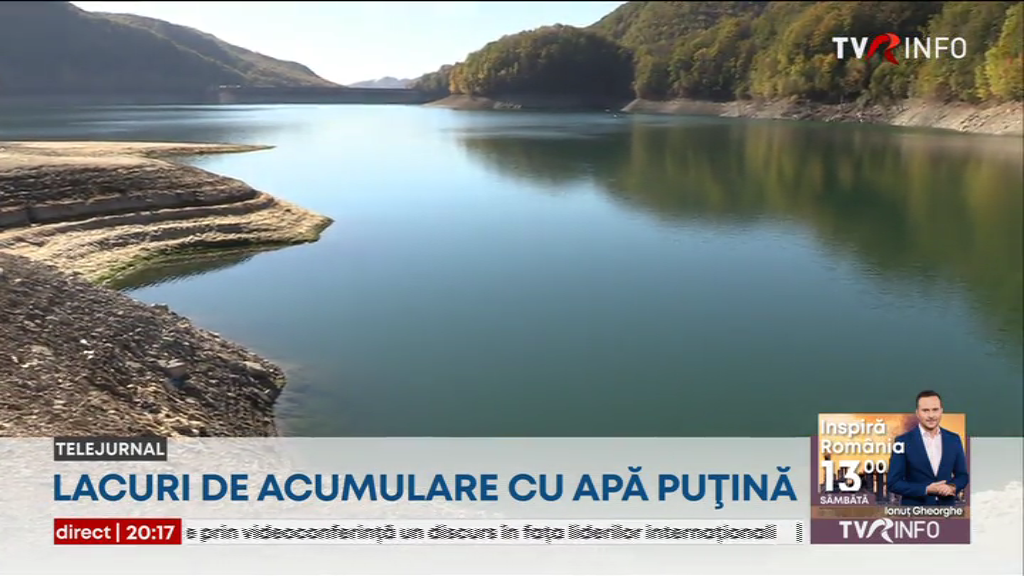 Lacuri de acumulare secate din cauza lipsei de precipitații. Se pune ...