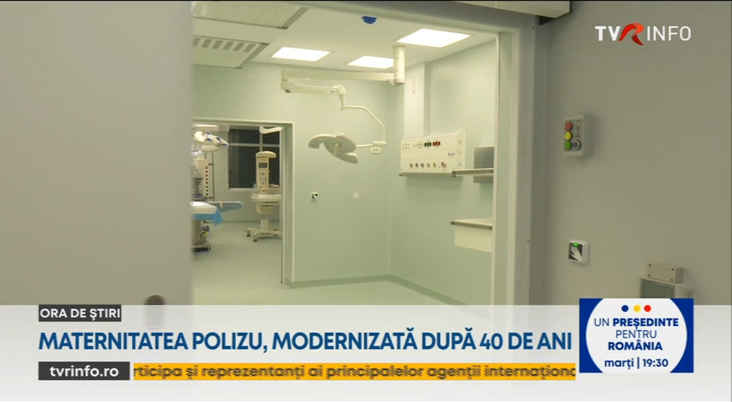 Maternitatea Polizu, modernizată cu o investiție de peste trei milioane ...