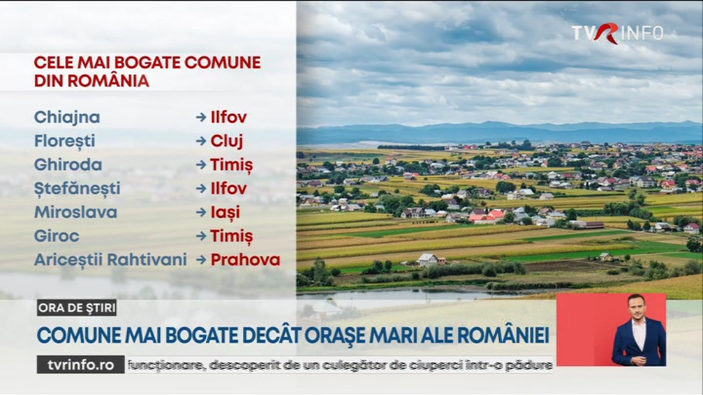Unele comune din România sunt mai bogate decât orașele mari | Site-ul ...