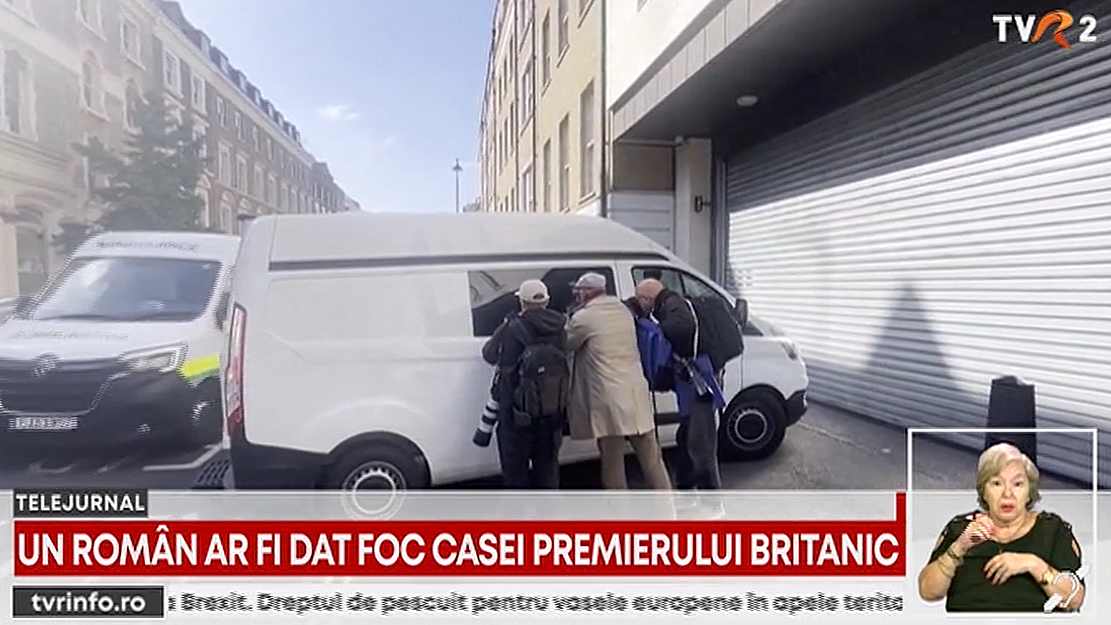Un român ar fi dat foc casei premierului britanic. A fost pus sub ...