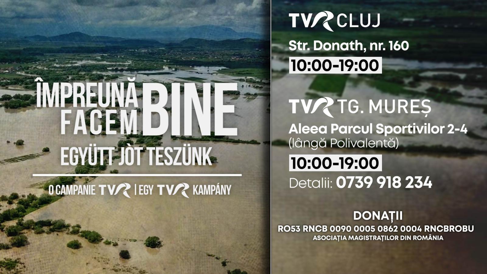 „Împreună facem bine”. Un transport cu donații pentru sinistrați a ajuns la Târnăveni, în ...
