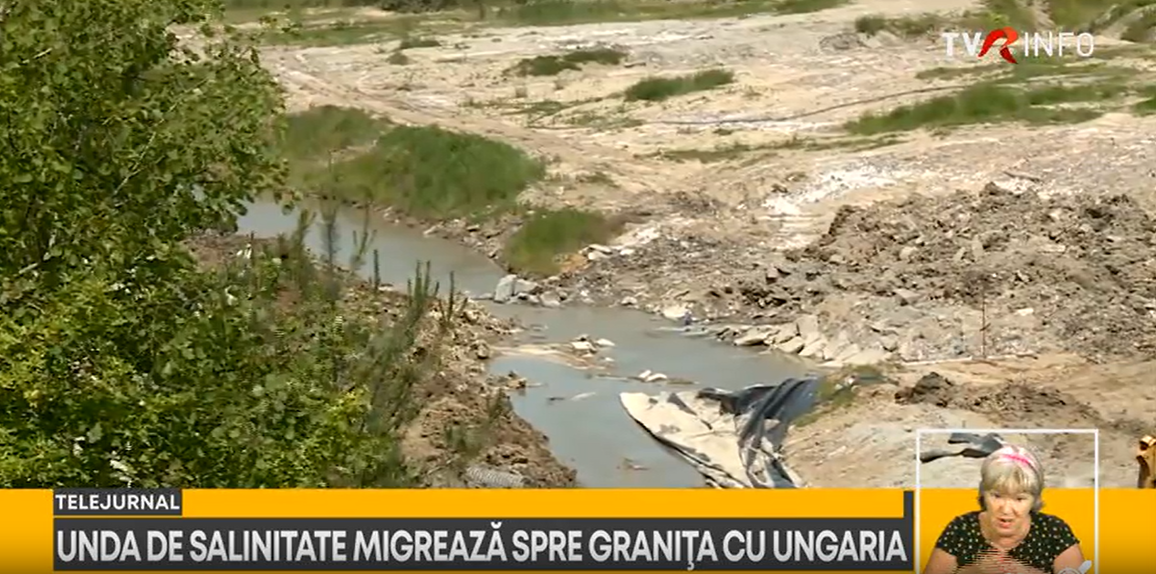 Unda de salinitate de la Praid migrează spre granița cu Ungaria ...