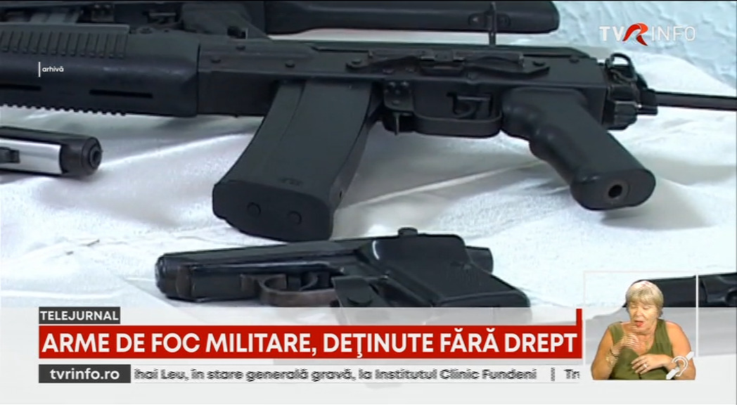 Operațiuni ilegale cu arme de foc militare, în România. Firma anchetată ...