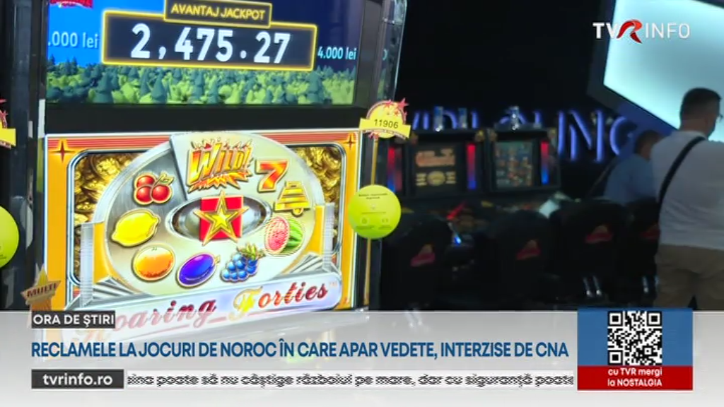 CNA a interzis reclamele pentru jocuri de noroc la televizor, radio şi în mediul online, în care ...