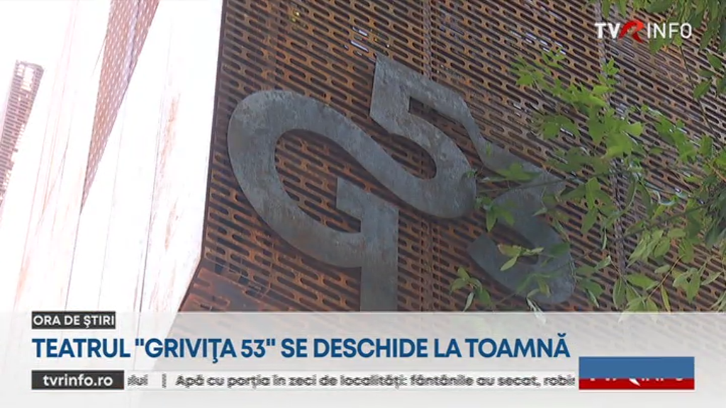 Teatrul Grivița 53, pornit de regizoarea Chris Simion-Mercurian și ...