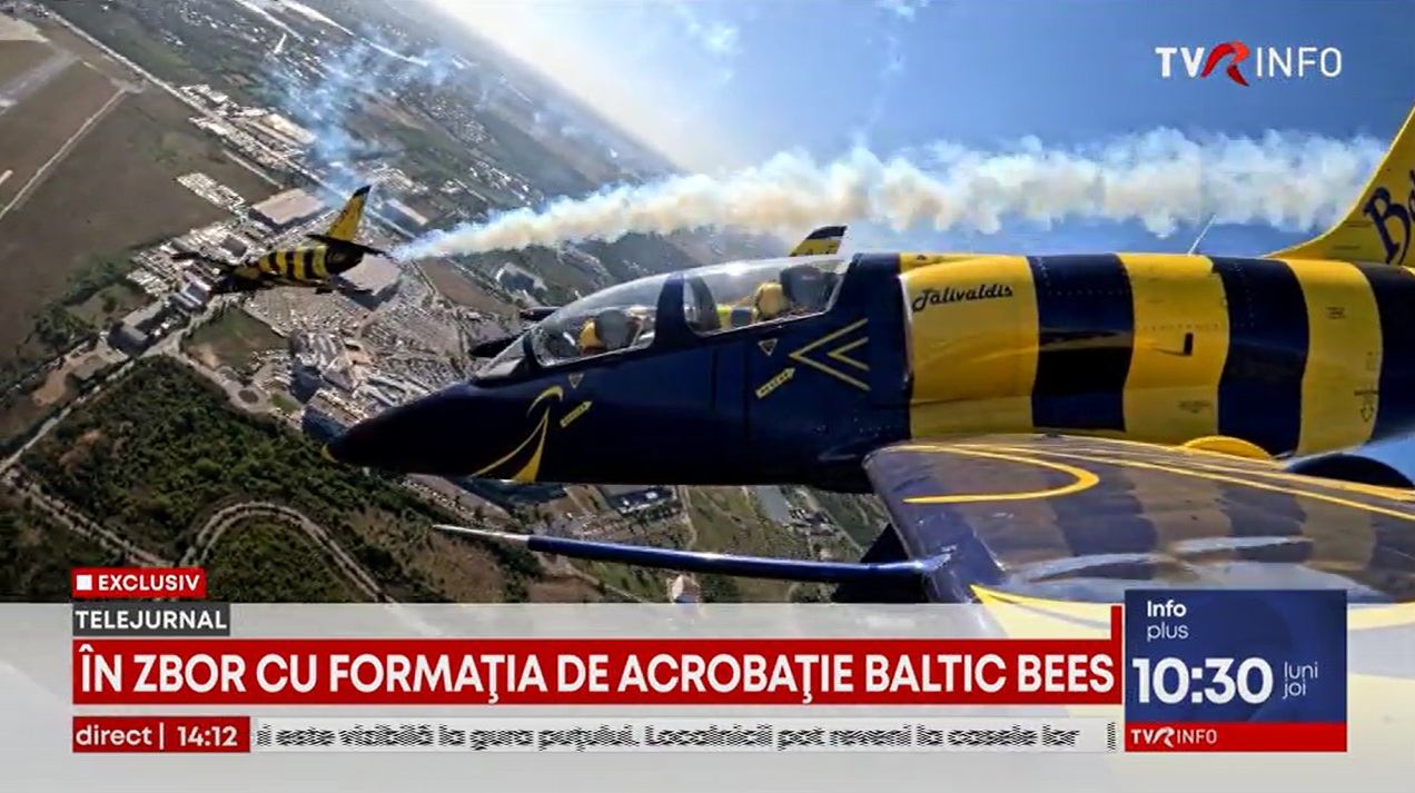 EXCLUSIV Piloții letoni de la Baltic Bees, una dintre cele mai ...