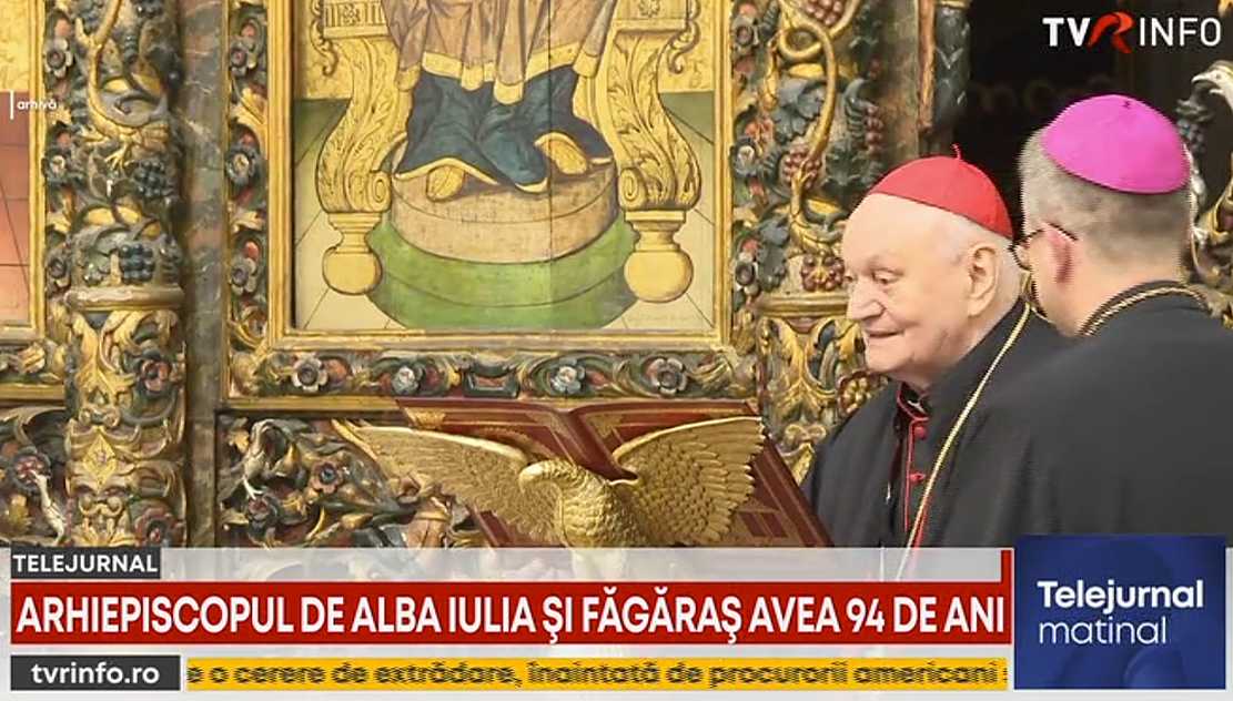 Cardinalul Lucian Mureșan, liderul Bisericii Române Unite cu Roma ...