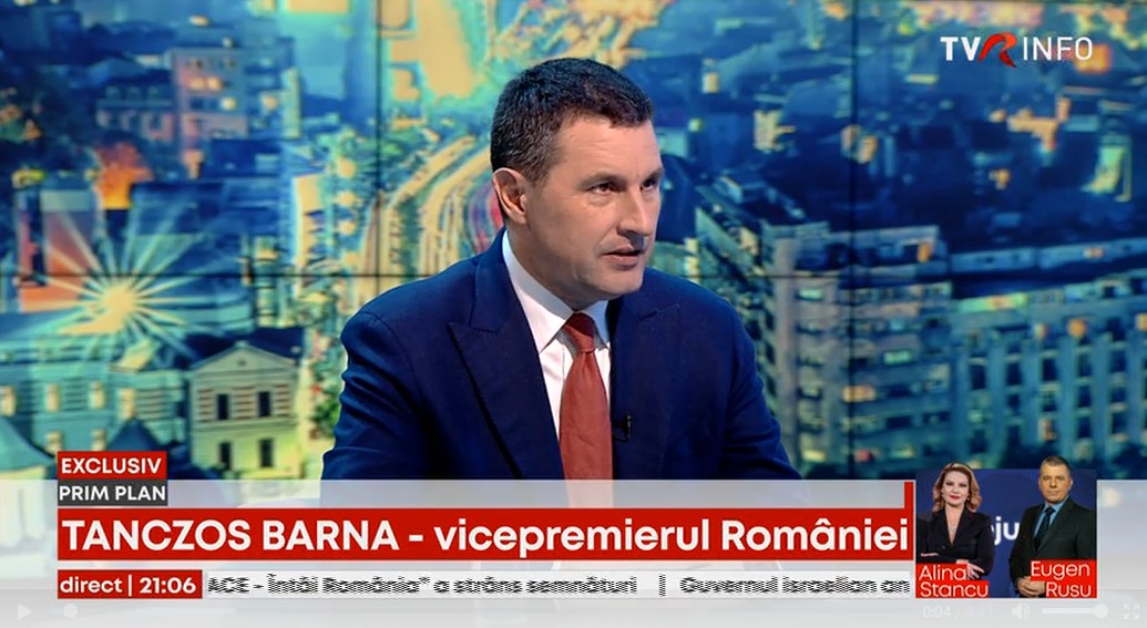 Tanczos Barna, la TVR Info, despre criza apei: Câteodată am impresia că ...