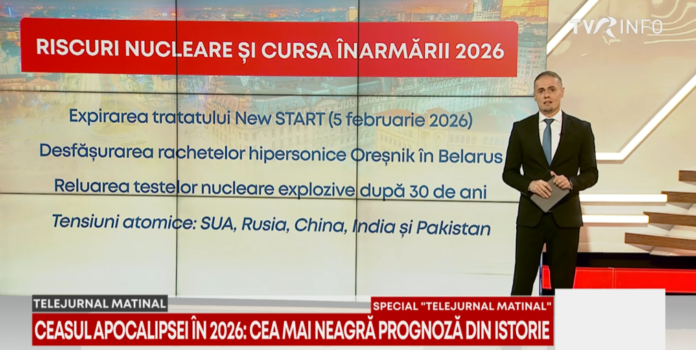 Ceasul Apocalipsei bate un record sumbru: amenințări nucleare și AI ...